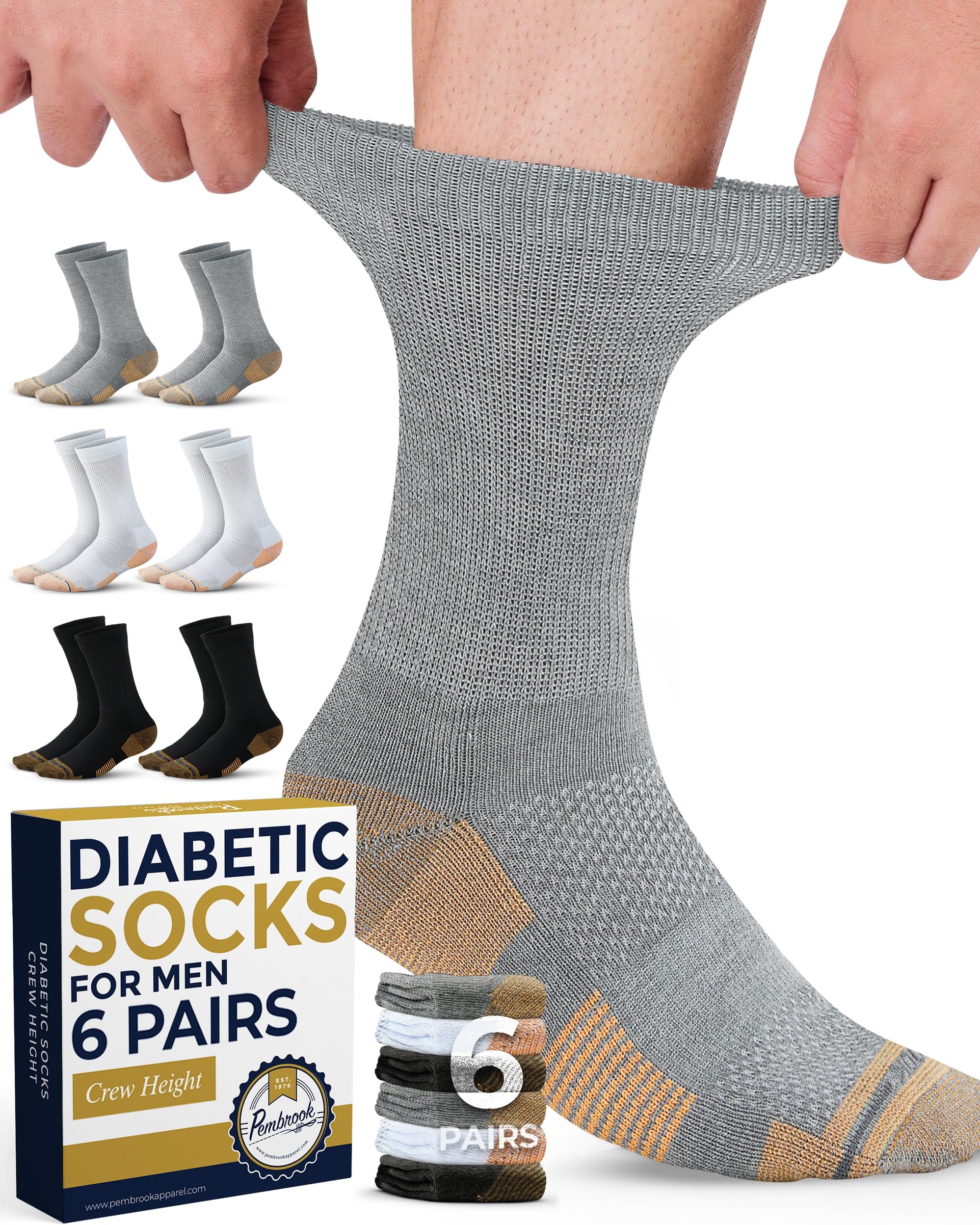 Diabetic Socks — Pembrook