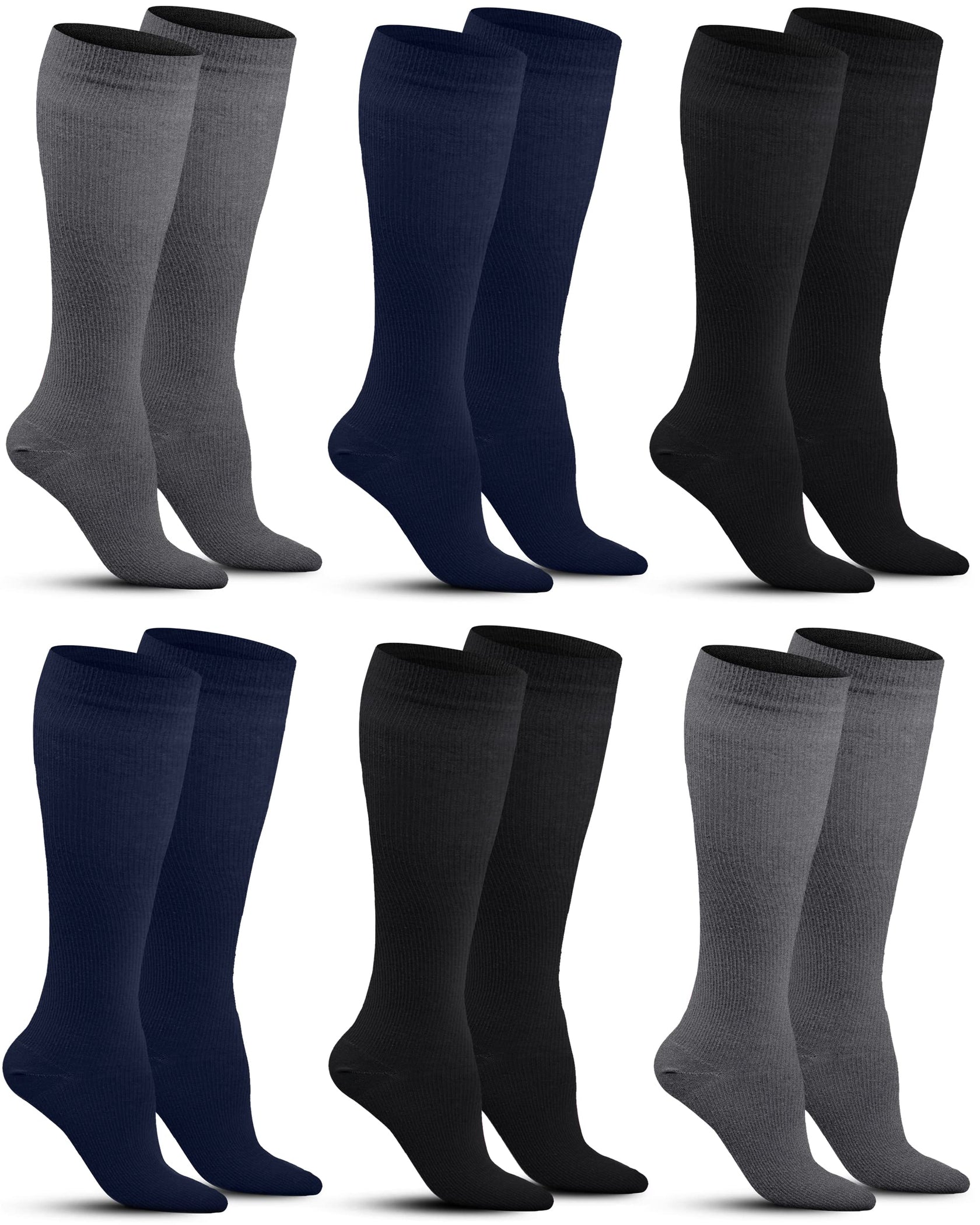 Pembrook Light Compression Socks for Men 8-15 mmHg | Graduated Compres